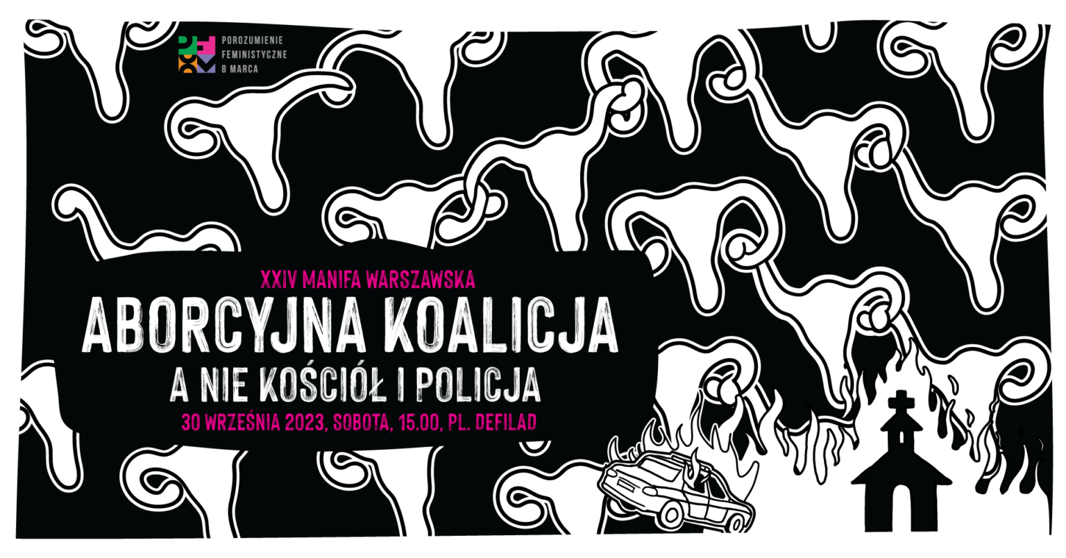 Manifa Warszawa - Porozumienie Feministyczne 8 Marca